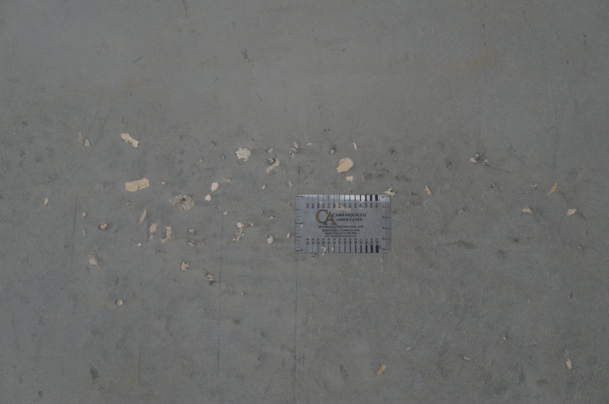 Burnished Concrete Floor Finish Investigation - Carrasquillo Associates